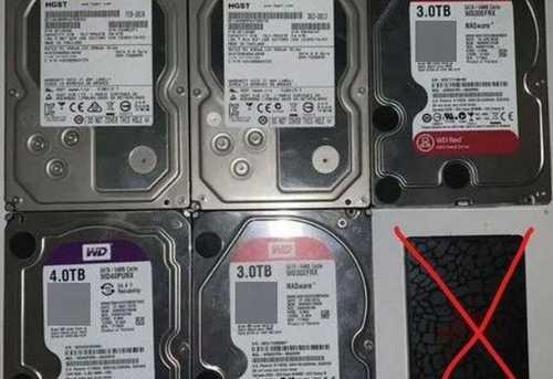 HDD 3.5 в ассортименте 1-4TB