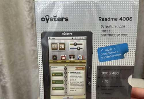 Электронная книга Oysters Readme 400 S