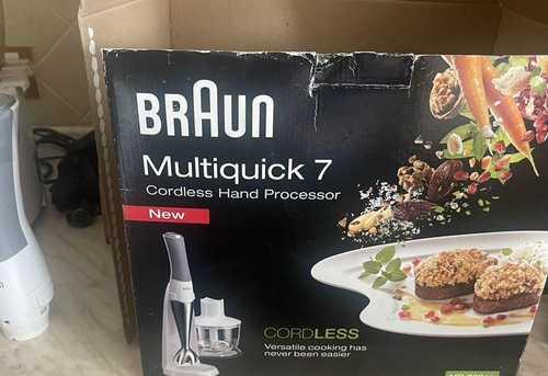 Braun multiquick 7 беспроводной блендер