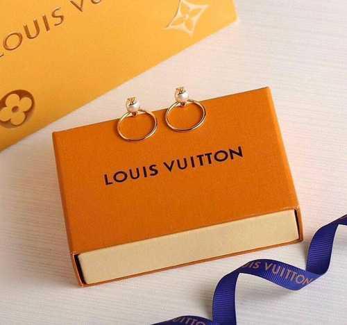 Серьги Louis Vuitton