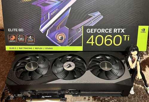 Gigabyte RTX 4060Ti aorus elite (гарантия днс)