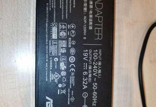 Блок питания 19V 6.32A 6.0x3.7mm 120W для ноутбука
