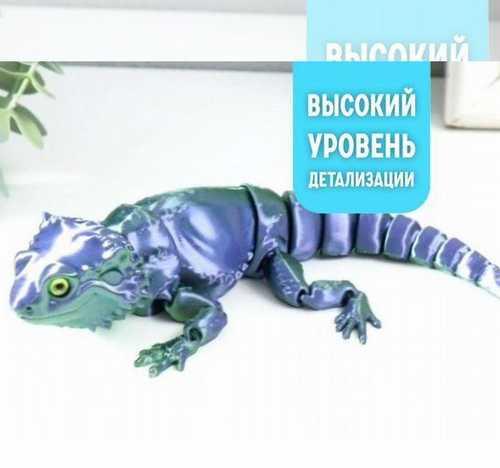 Игрушка Хамелеон. Подарок на новый год