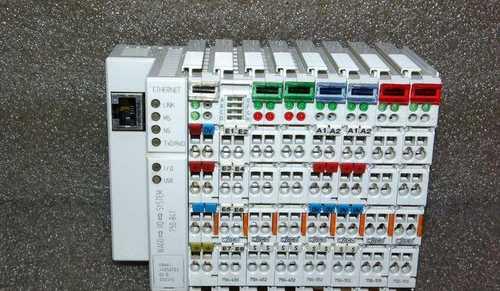 Контроллер Wago 750 с модулями DI DO AI AO