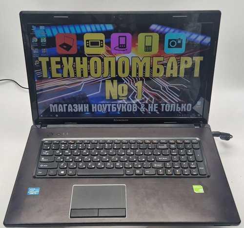 Быстрый ноутбук Lenovo 17" с SSD на i5 с двумя вид