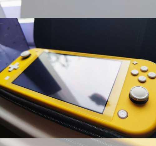 Nintendo switch lite прошитая 256гб