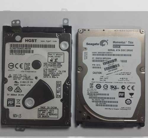 Жесткий диск HDD 500Gb 2,5"