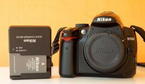 Зеркальный фотоаппарат Nikon d5000 (body)