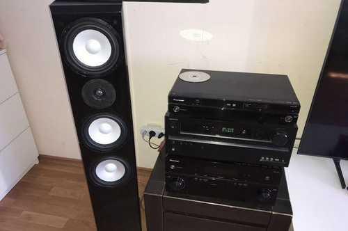 Акустика Magnat quantum + ресивер onkyo