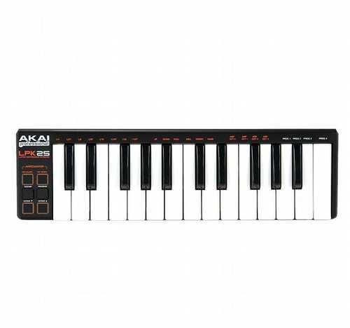 Midi Kлавиатура akai LPK25