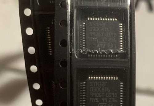 Микроконтроллеры stm32f030c8t6, новые, 50шт
