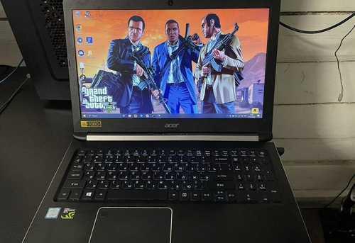 Игровой ноутбук Acer 4ядра/2видеокарты/6gb/1000gb