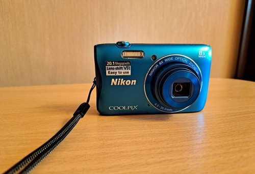 Nikon Coolpix S3700 компактный фотоаппарат