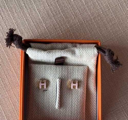 Сережки mini pop h Hermes