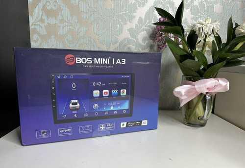 Магнитола 4ядра 9 дюйм Bos mini a3 CarPlay