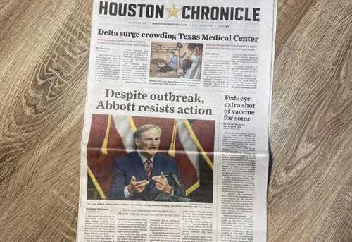 Houston Chronicle газета на английском