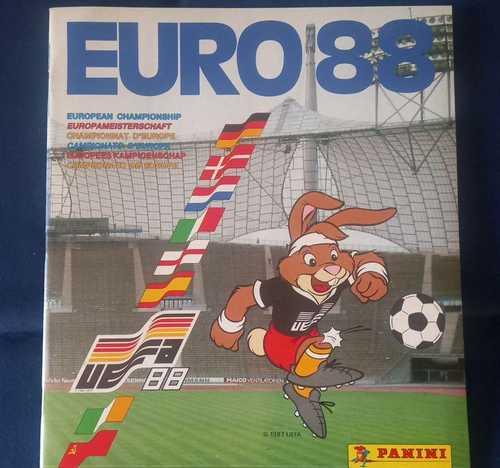 Panini Euro 88 Альбом Панини Евро 88