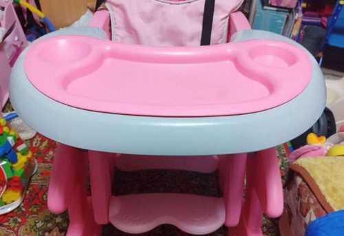 Детский стул трансформер для кормления