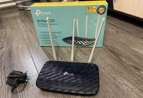 Wifi роутер tp link archer ac750