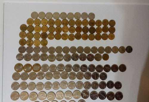 Юбилейные монеты 141 шт