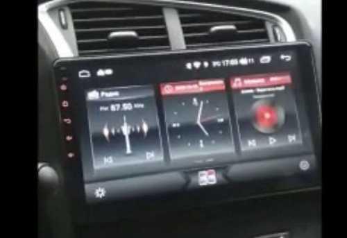 Штатная Магнитола Citroen C4