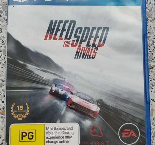 Need for speed rivals ps4 диск