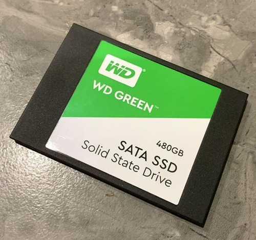 SSD диск 480 гигабайт WD Green