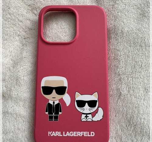 Чехол на iPhone 13 pro karl lagerfeld