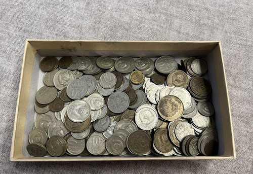 Монеты СССР 1,2,3,5,10,15,20 копеек