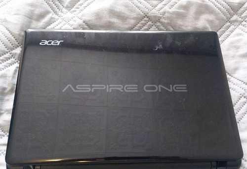 Ноутбук Acer aspire one+мягкий чехол