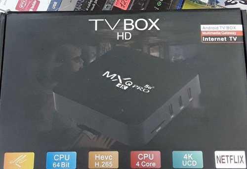 Приставка TV BOX 4K MXQ pro новая 16гб