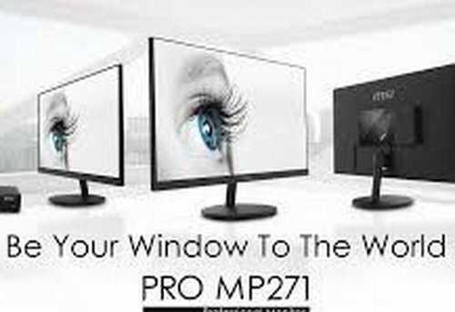 MSI pro mp271 series (монитор)