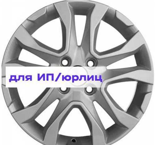 Khomen Wheels 6x15/4x98 ET36 D58,5 KHW1503 (LADA Granta) F-Silver