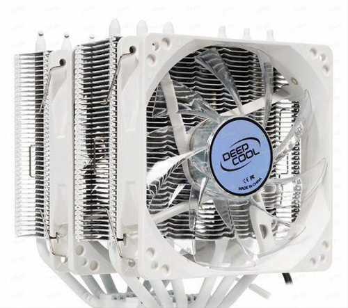 Кулер для процессора deepcool neptwin white