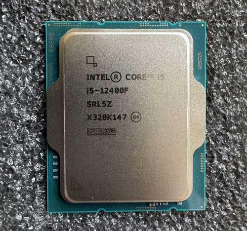 Новый процессор Intel Core i5 12400f