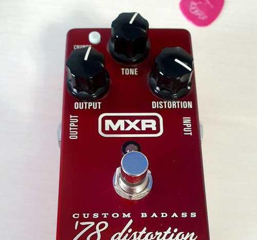 Гитарная педаль MXR 78 distortion