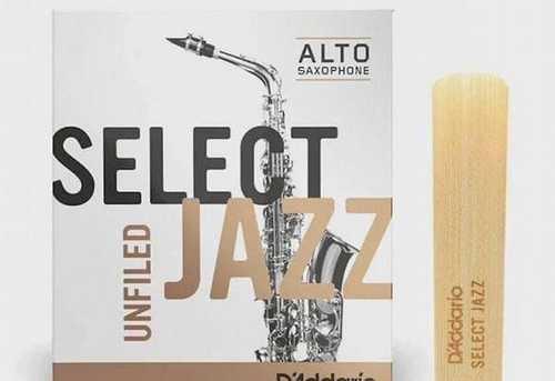 Трость для альт саксофона Rico Select Jazz unfile