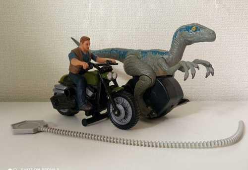 Jurassic world велоцираптор и Оуэн