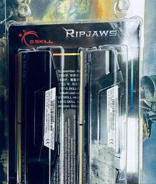 Оперативка G.Skill ripjaws V 16Gb DDR4 4000мгц