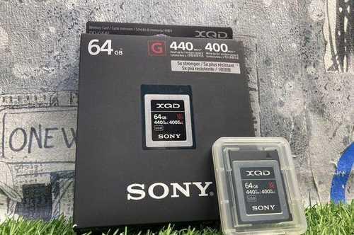 Sony XQD qdg64e 400MB/s 64GB Покупка/Продажа