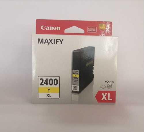 Картридж Canon PGI-2400XLY (9276B001) желтый