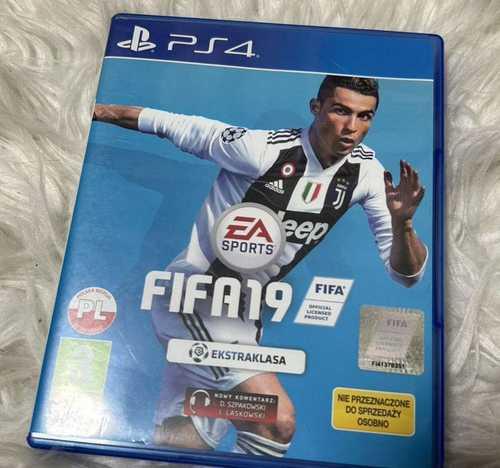 Fifa 19 ps4 диск