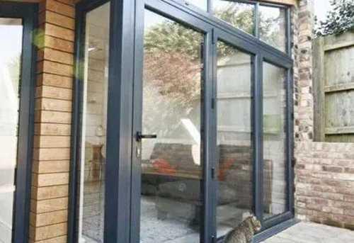 Алюминиевые окна двери с гарантией
