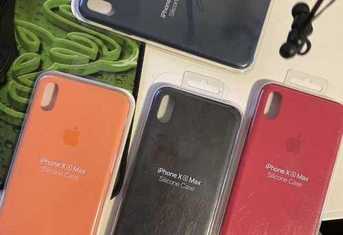 Apple silicone case iPhone xs max оригинал