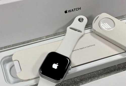 Apple Watch 8 Starlight (Яблоко, Ориг Короб)