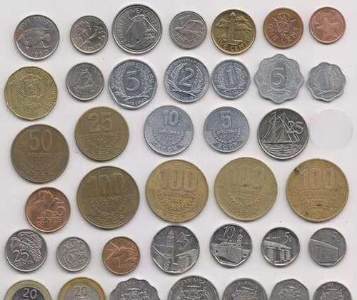 Монеты стран Центральной Америки
