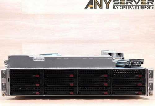Сервер Supermicro 6028TR 8x E5-2690v3 128Gb 12LFF