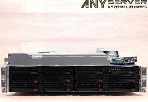 Сервер Supermicro 6028TR 8x E5-2690v3 128Gb 12LFF