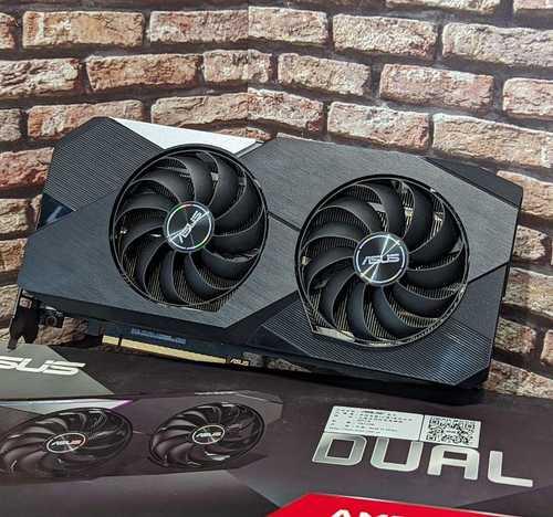 Видеокарта asus RX6700xt dual 12gb