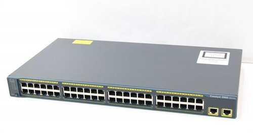 Сетевой коммутатор cisco WS-C2960-48TT-L